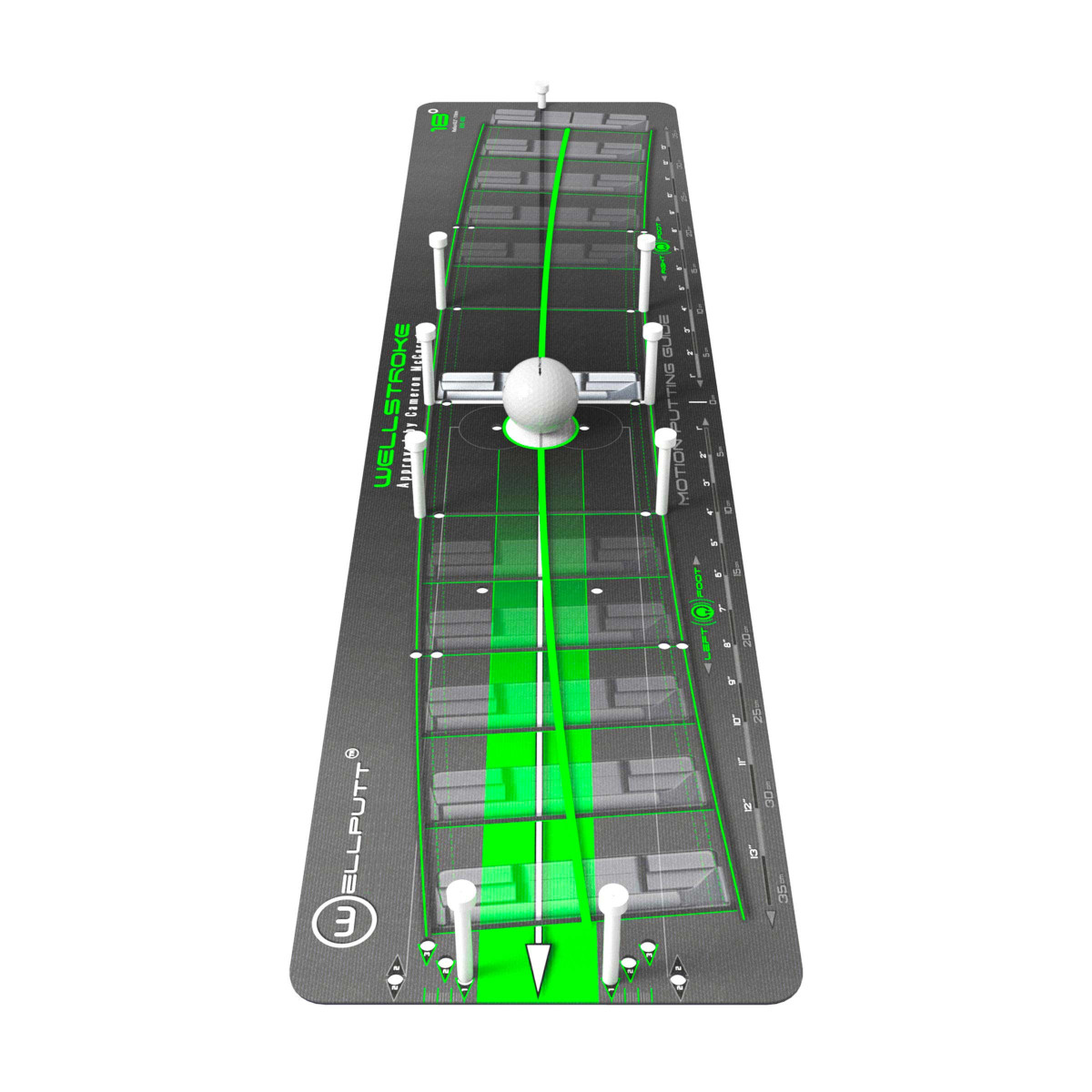 Wellstroke - The ultimate putting training aid for golf | Wellputt